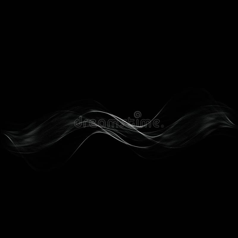 White Transparent Steam on Dark Background. Stock Image - Image of ...