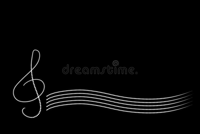 White Treble Clef on Colorful Spray Paint with Abstract Splatter Color ...