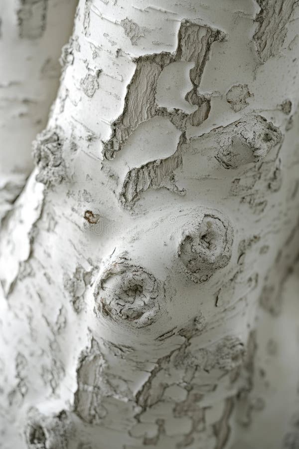 White Tree Trunk Close Up stock photo. Image of textures - 378744840