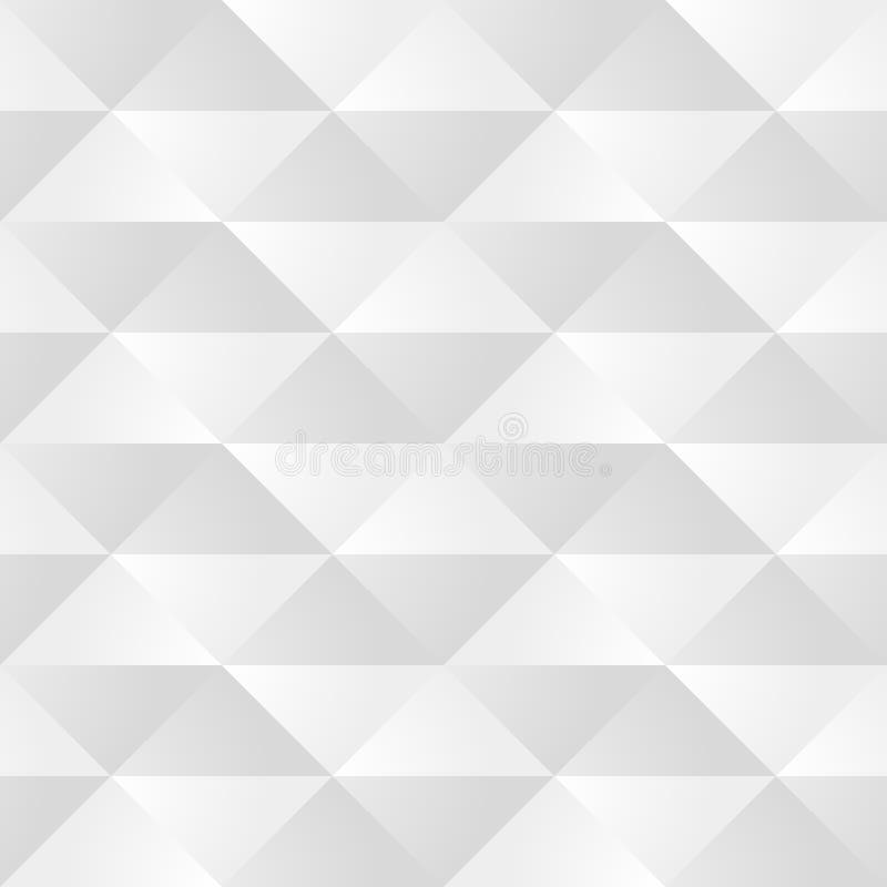 White Triangle Seamless Pattern Stock Vector - Illustration of backdrop ...
