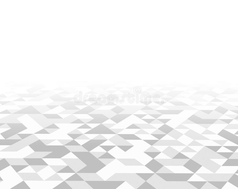 White Triangle Tiles Texture, Seamless Pattern Background. Stock ...