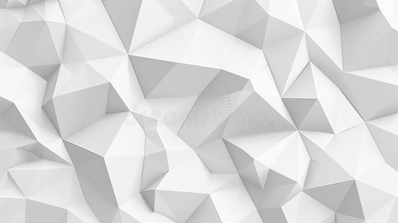 White Triangles on a Geometrical Background with Polygons Stock Image ...