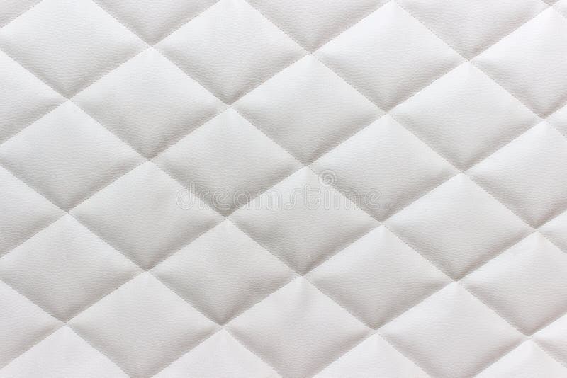 White Tufting Stitched Fabric Cloth Background Stock Photo - Image of ...