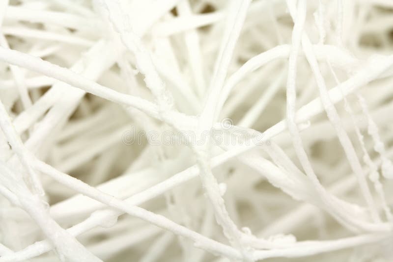 White Twisted Polypropylene Fiber Background Stock Image - Image of ...