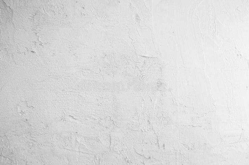 White Unfinished Raw Concrete Wall Texture for Background. Stock Image ...