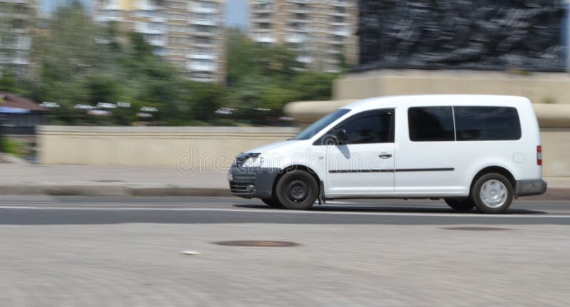 White van stock image. Image of profile, trip, transport - 226654163