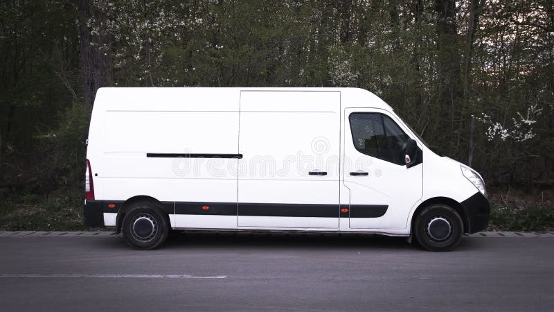White Van stock image. Image of white, clean, clear, isolated - 53324077