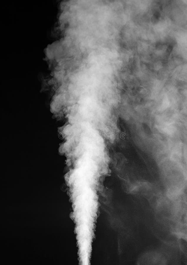 White vapor stock image. Image of condensation, black - 46692185