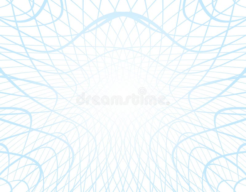 White Vector Background with Distorted Grid Stock Vector - Illustration ...