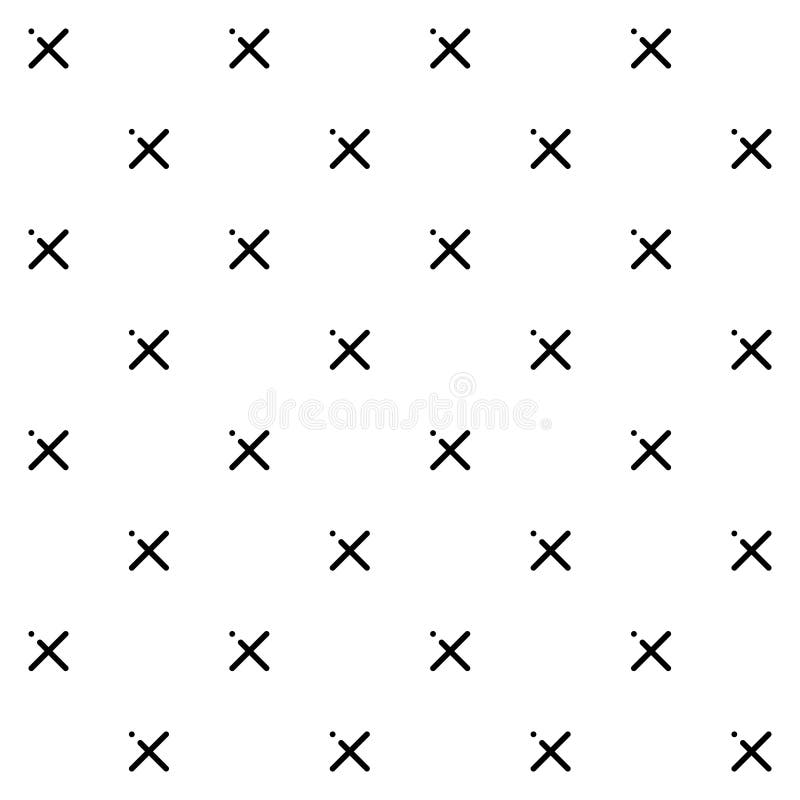 A Vector Pattern Made with `x` Plus Sign. X Texture Tiled Background ...