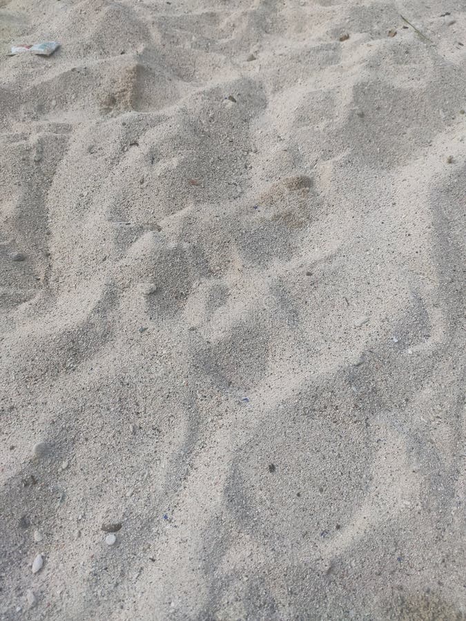 White and Very Soft Beach Sand Becomes a Very Beautiful Sight To Look ...