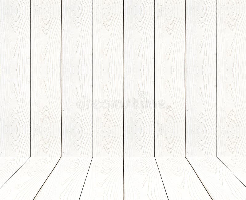 White Vintage Wooden Wall Perspective. Stock Photo - Image of rough ...
