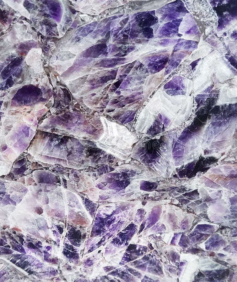White and Violet Cracked Marble Texture Stock Image - Image of floor ...