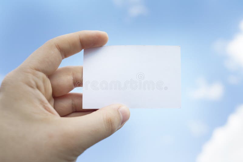 White visit card stock image. Image of message, commercial - 50093019