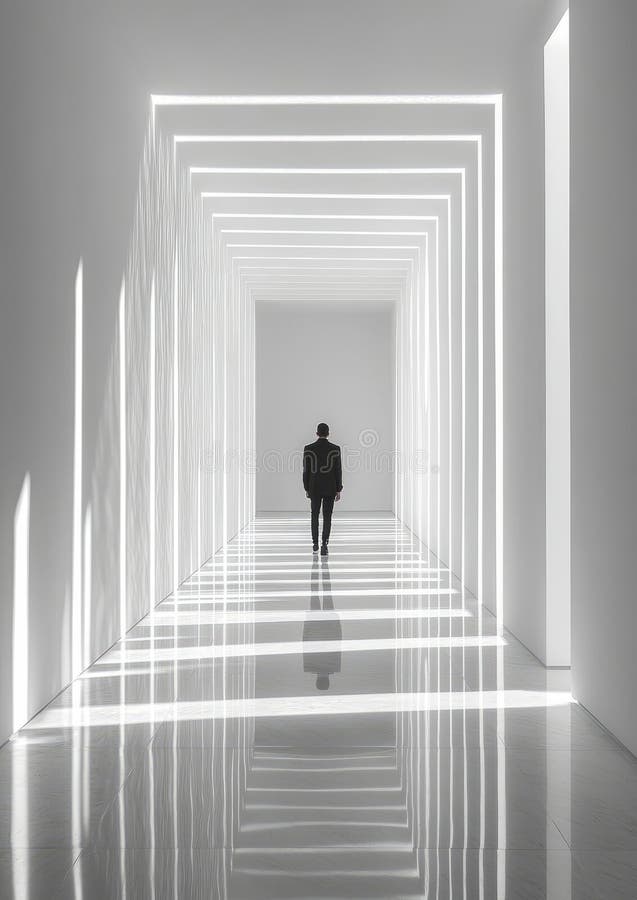 The White Void stock illustration. Illustration of minimalist - 361040738