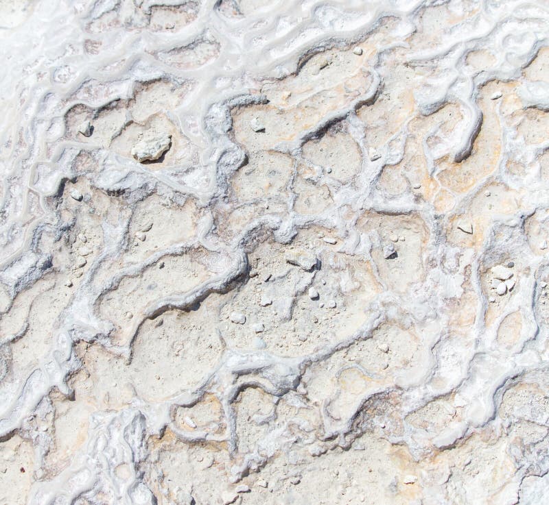 White Volcanic Limestone Rock As Background. Stock Image - Image of ...