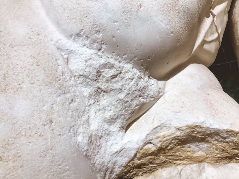White and Voluminous Texture, Stone and Plaster Sculpture, Ancient Art ...