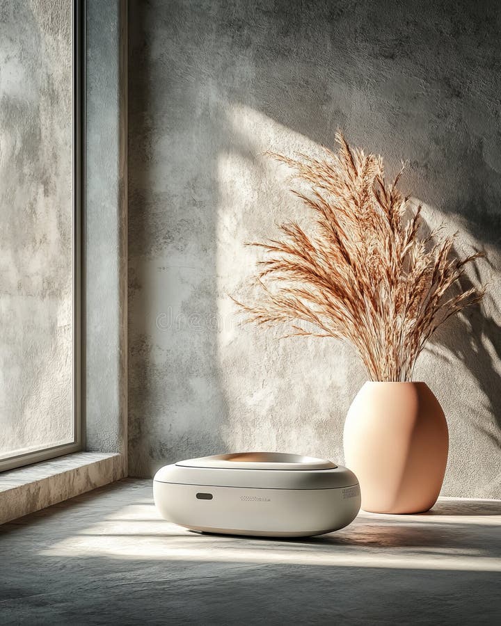 The White VR Headset, an AI Generated Futuristic Technology Device, is ...