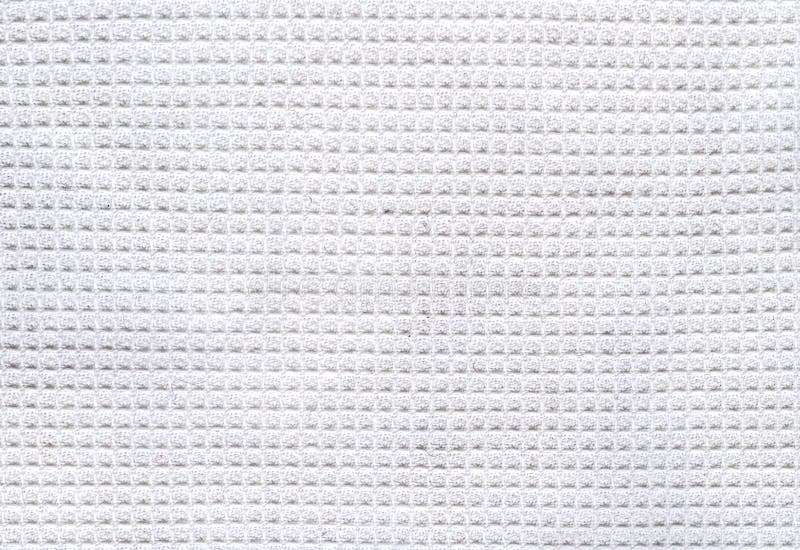 White Waffle Fabric Background Stock Illustration - Illustration of ...
