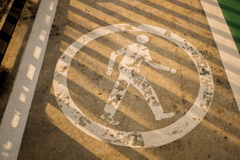 White walking symbol stock image. Image of design, city - 148197949