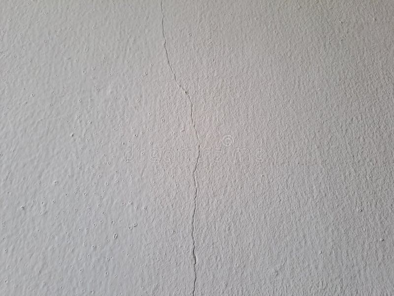 White Wall with Cracked Pattern Stock Photo - Image of background ...