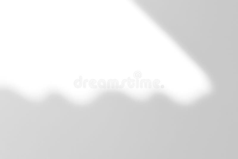 White Wall with Shadow of Roof Overlay. Sunlight Effect Shadow on the ...