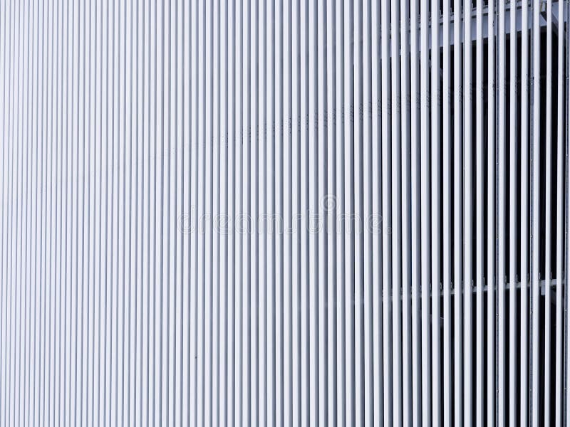 White Wall Stripe Line Pattern Architecture Detail Stock Photo - Image ...