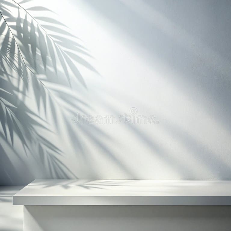 White Wall Studio Background.Empty Grey Room Background with Light ...