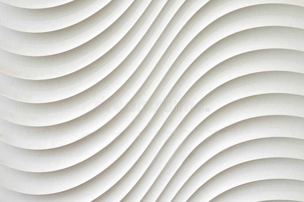 White Wall Texture, Abstract Pattern, Wave Wavy Modern, Geometric ...