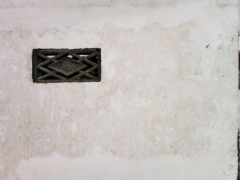 White Wall Texture with Air Ventilation Window Stock Photo - Image of ...