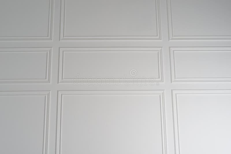 White Wall Texture Background with Borders Stock Photo - Image of clay ...