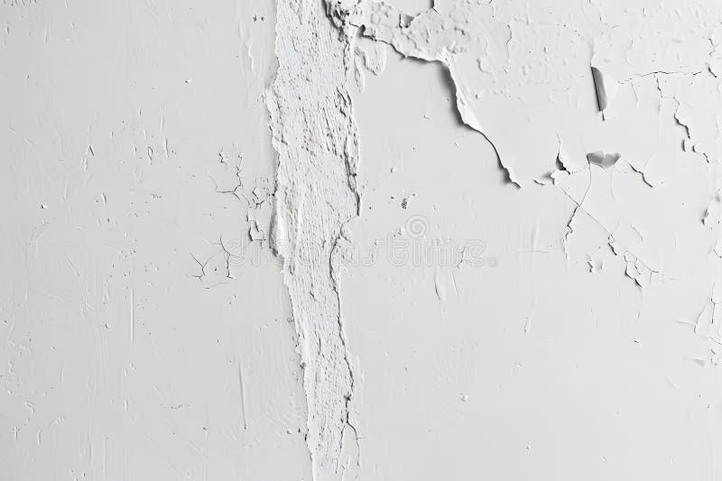 White Wall Texture with Peeling Paint Stock Illustration - Illustration ...