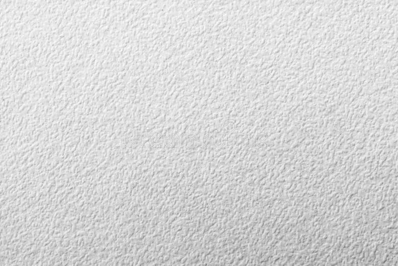 White Wall Texture with Relief Plaster Layer. Front View Stock Photo ...