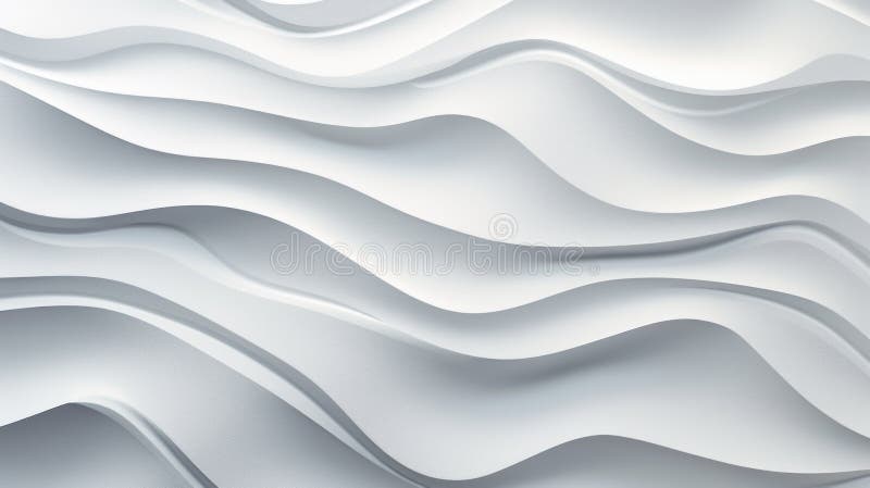 White Wall with a Wave Pattern, Suitable for Interior Design Projects ...
