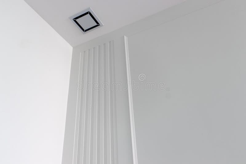 White Walls Empty Interior in the House Stock Image - Image of cosy ...