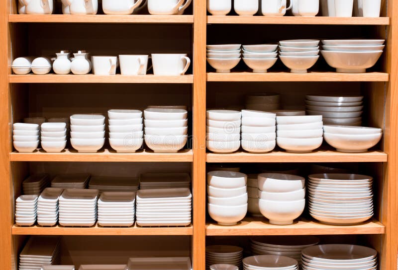 White Ware on Sale stock image. Image of container, white - 20251601