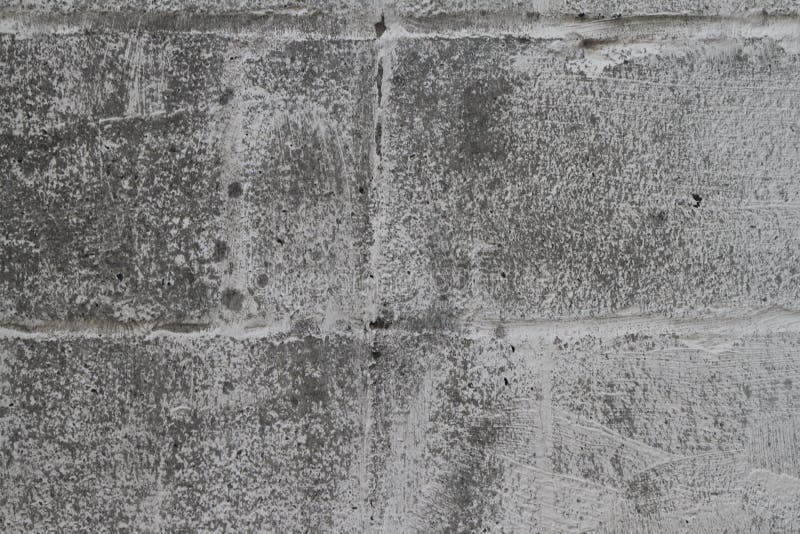 White Washed Cinder Block Grunge Texture Stock Photo - Image of ...