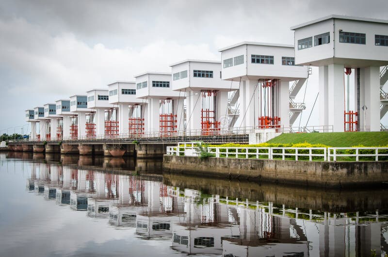 White water gate building stock photo. Image of construction - 28533500