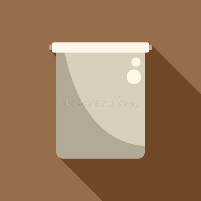 White Water Heater with Two Knobs Hanging on Brown Wall Stock Vector ...