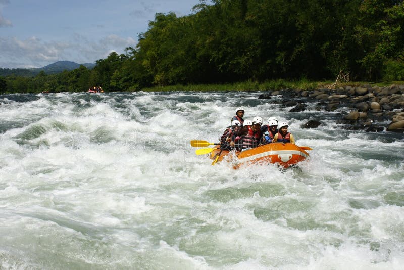 White Water Rafting in Cagayan De Oro Philippines Editorial Photography ...