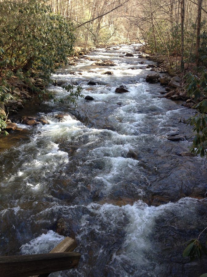 White Water River Flows stock photo. Image of beaustiful - 46701630