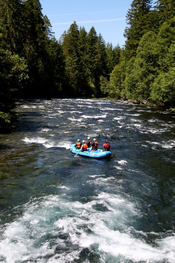 White water river rafting editorial stock image. Image of jacket - 56871539