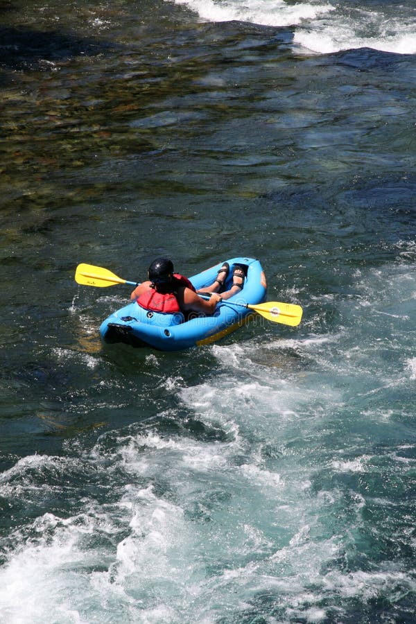 White Water River Rafting Float Tube Editorial Stock Image - Image of ...
