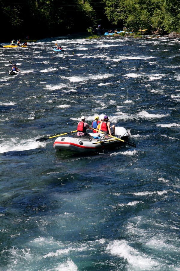 White water river rafting editorial photo. Image of explore - 56871776