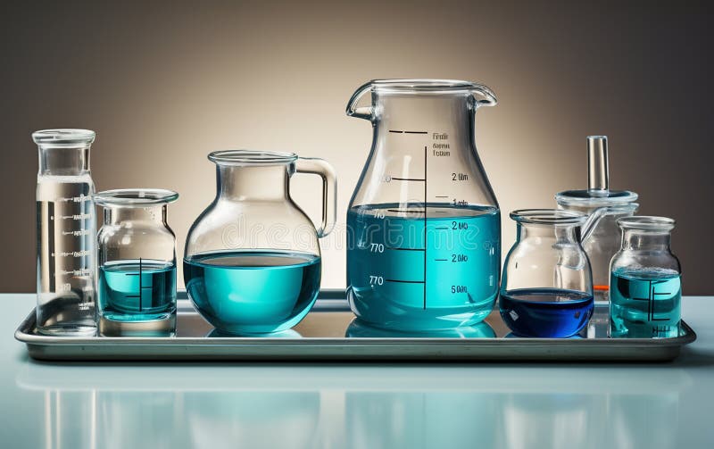 White Water Testing Equipment Background -Generative Ai Stock ...