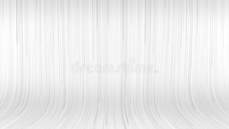 White Waterfall Stage Background Loop. Juicy Dynamic Cascade Falling ...