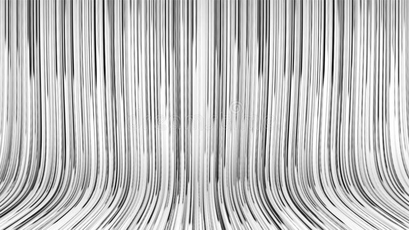 White Waterfall Stage Background Loop. Juicy Dynamic Cascade Falling ...