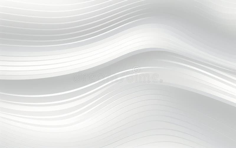 White Wave Pattern Background Generative AI Stock Illustration ...