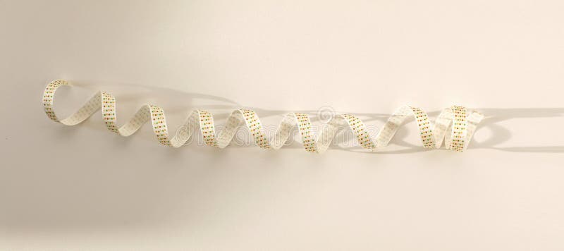 White Wave Ribbon Wave Copy Space for Your Text Message. Light and ...