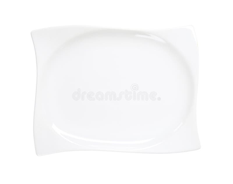 Wave Shaped White Rectangle Plate Stock Photos - Free & Royalty-Free ...